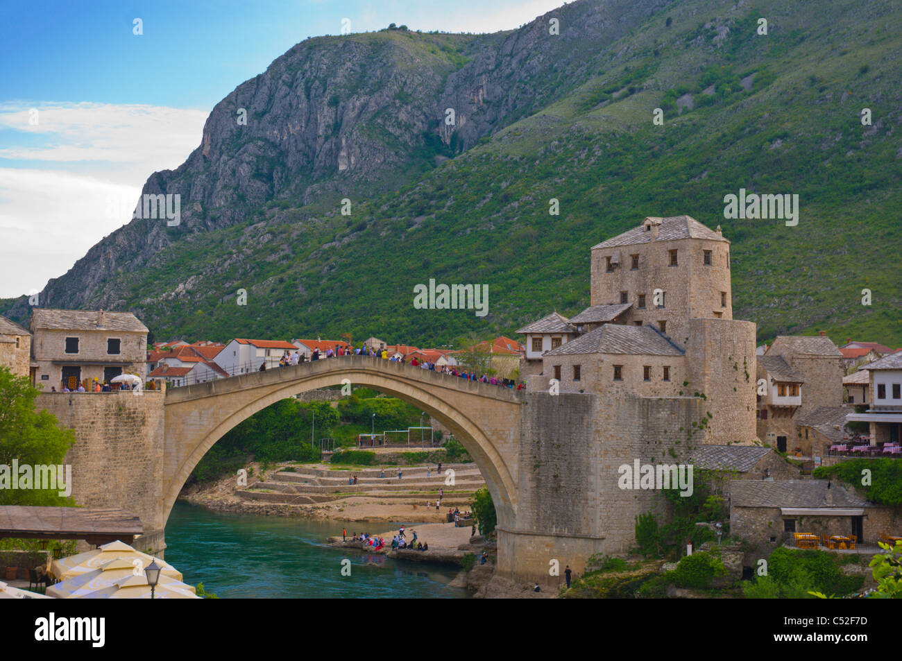 Old central bridge hi-res stock photography and images - Alamy