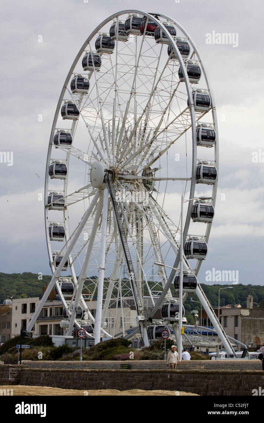 The Wheel of Weston Weston Super-mare Stock Photo - Alamy