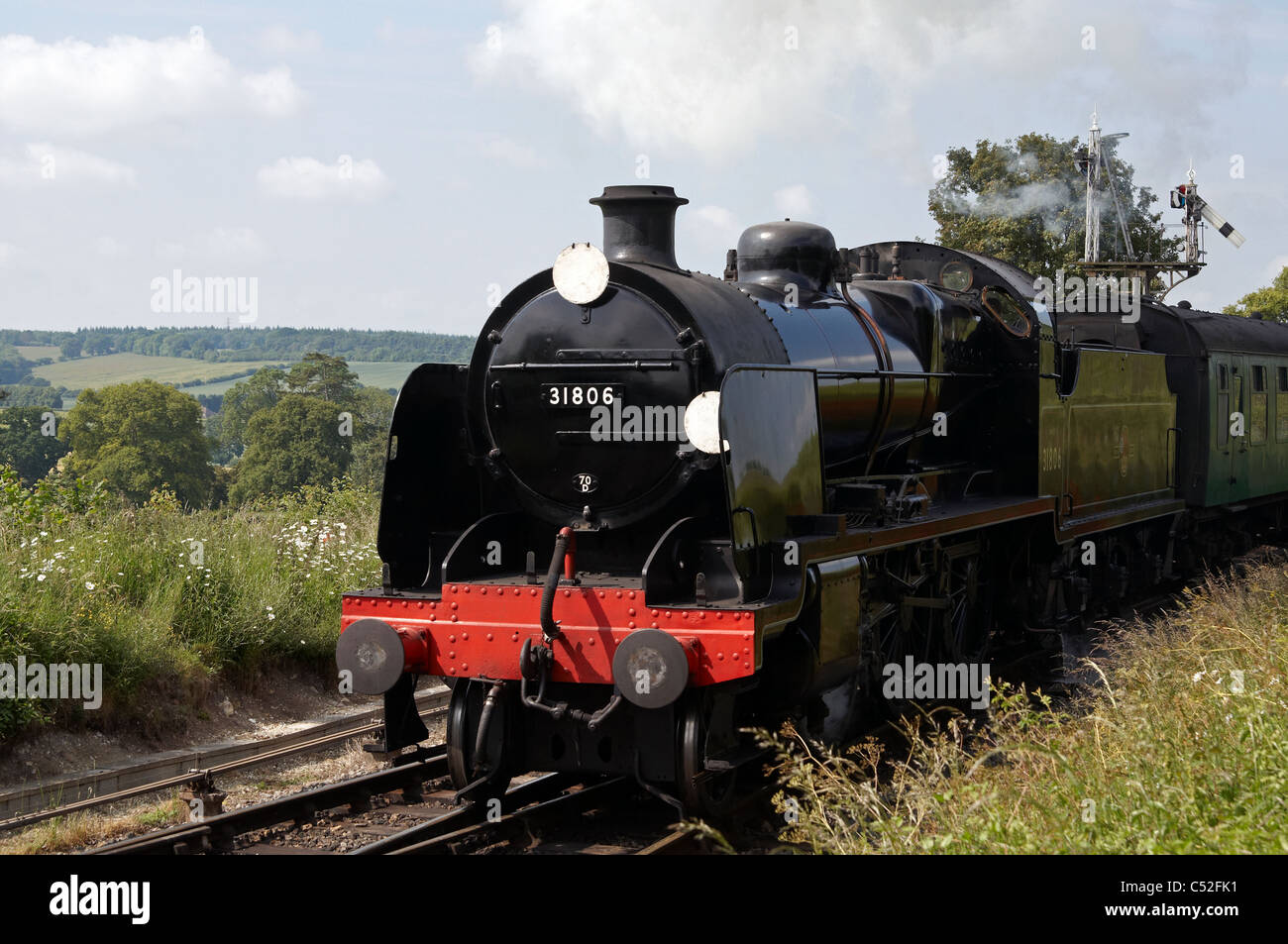 U class steam locomotive 31806 hi-res stock photography and images - Alamy