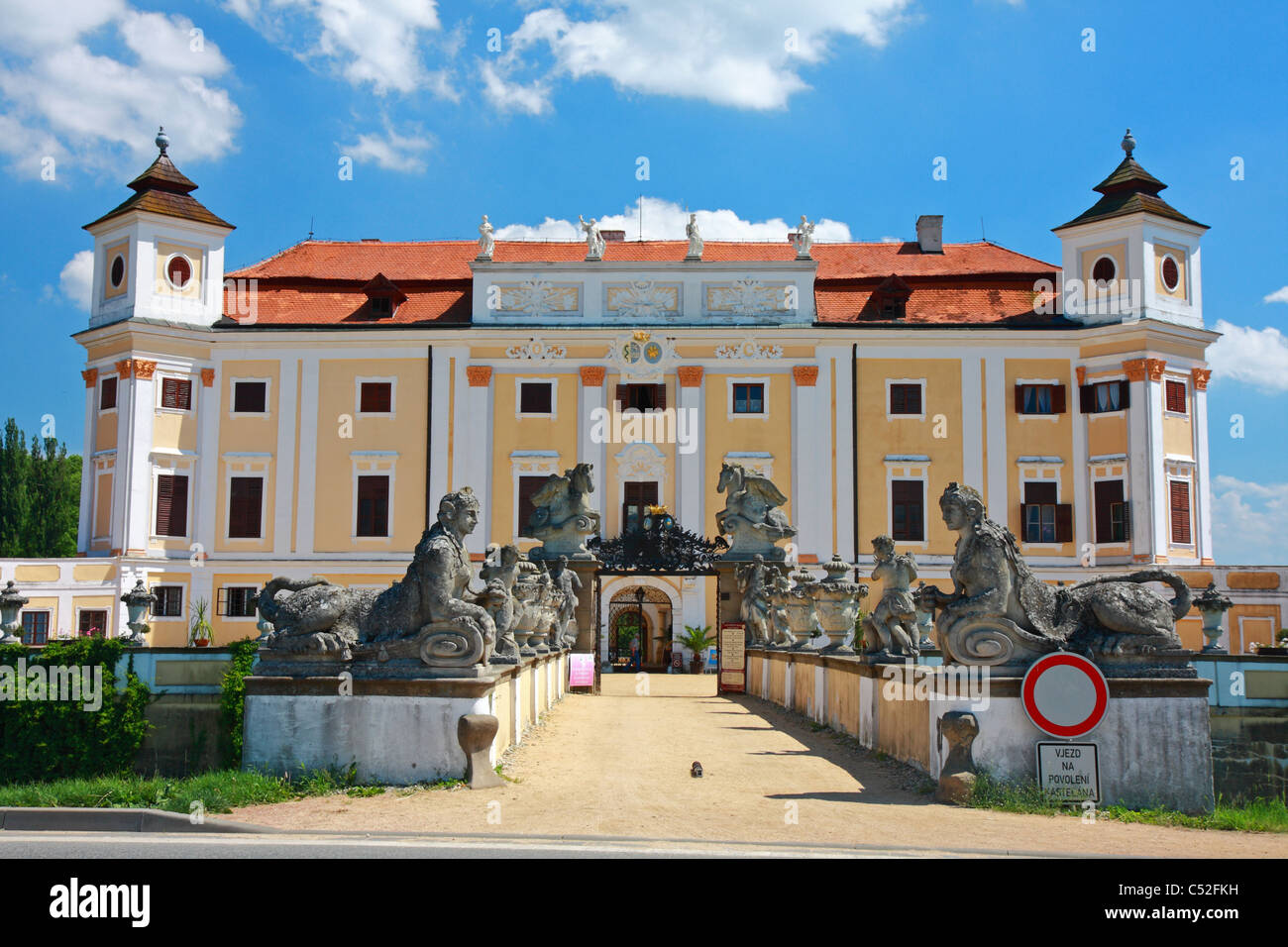 Milotice castle, Czech Republic Stock Photo - Alamy