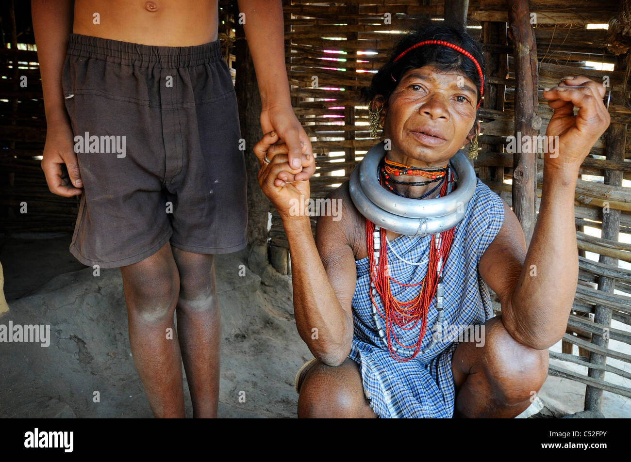 Gadba tribal people in the Indian state of Orissa Stock Photo - Alamy