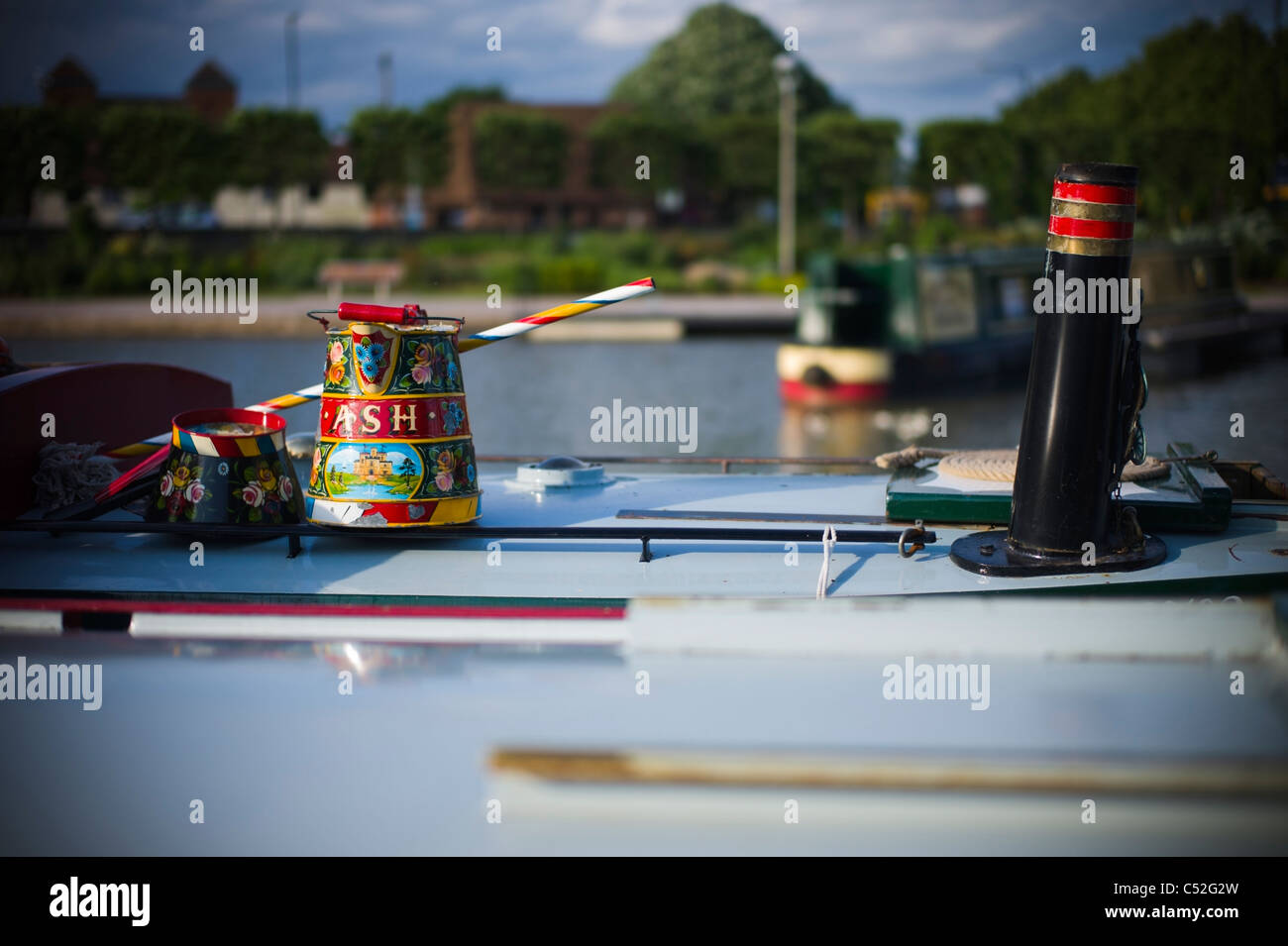 Bancroft Basin Stratford Upon Avon Warwickshire UK Stock Photo - Alamy