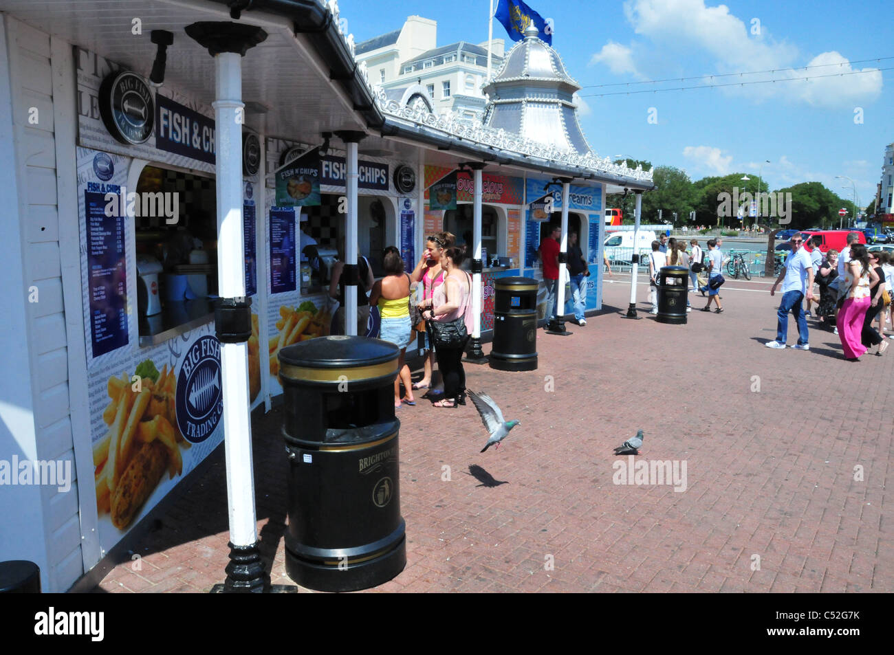 Brighton Pier, Fun Rides Stock Photo - Alamy
