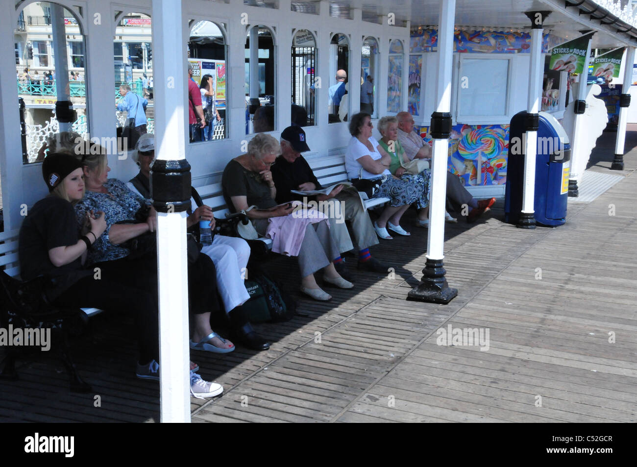 Brighton Pier, Fun Rides Stock Photo - Alamy