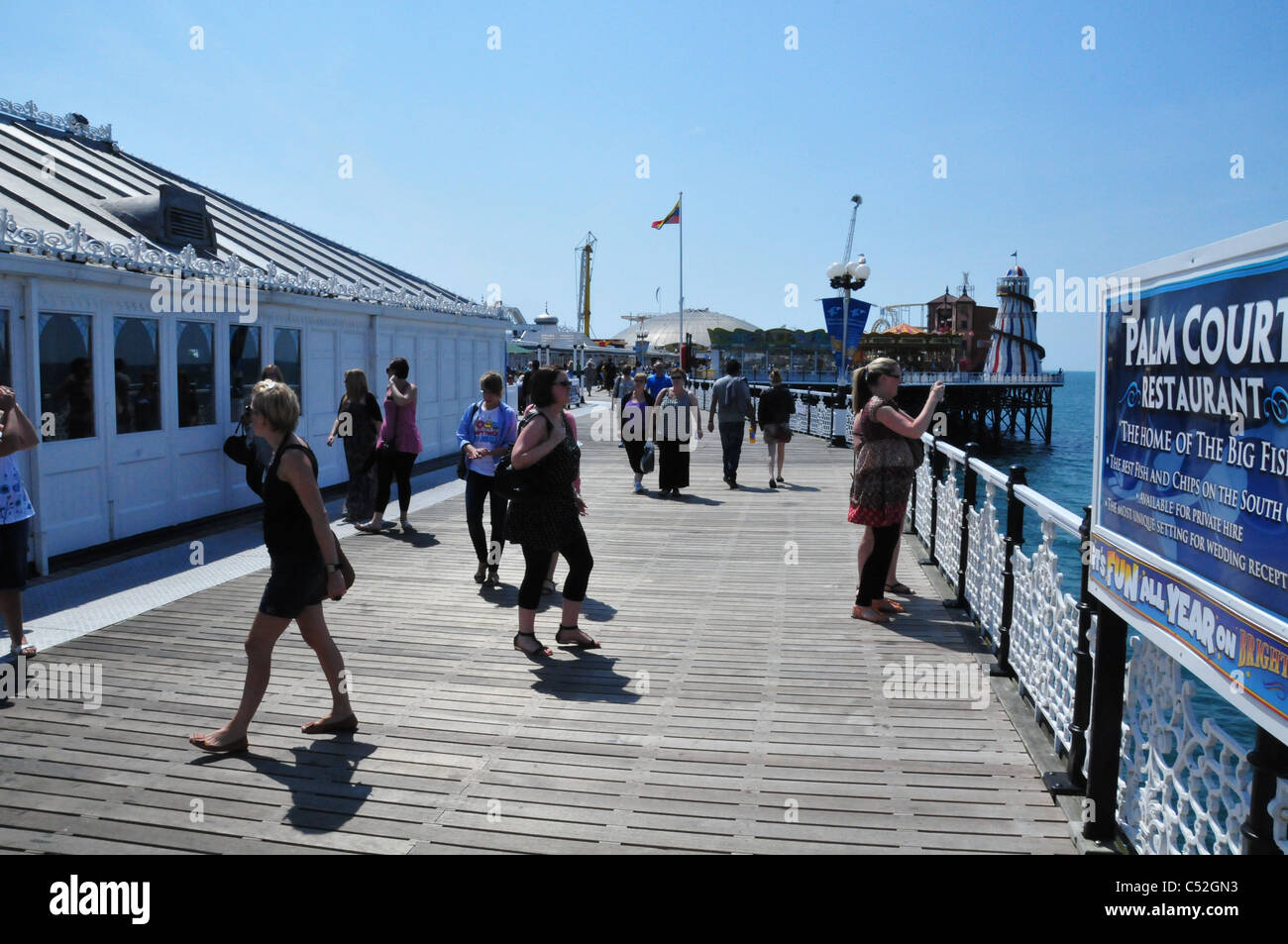 Brighton Pier, Fun Rides Stock Photo - Alamy