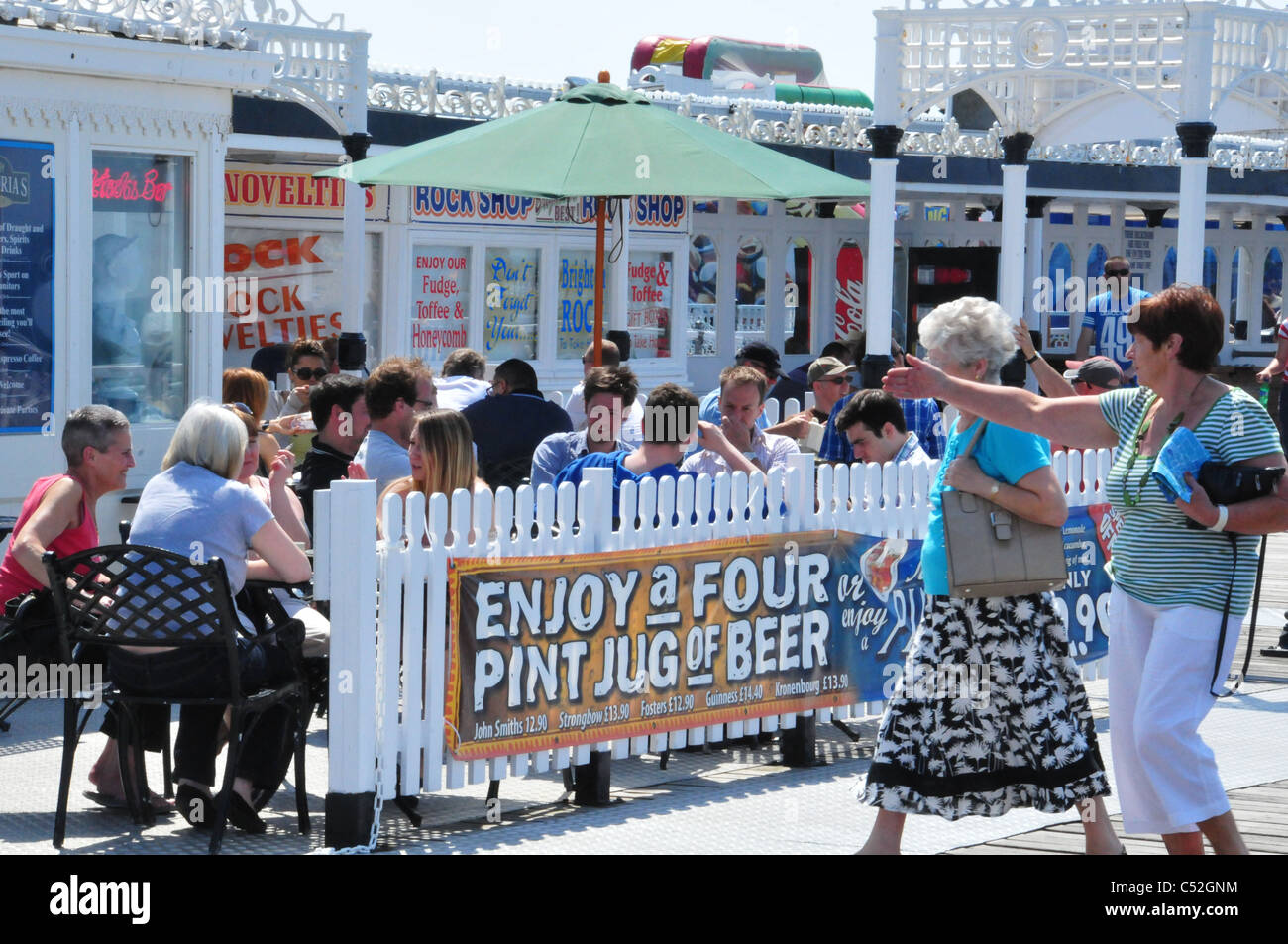 Brighton Pier, Fun Rides Stock Photo - Alamy