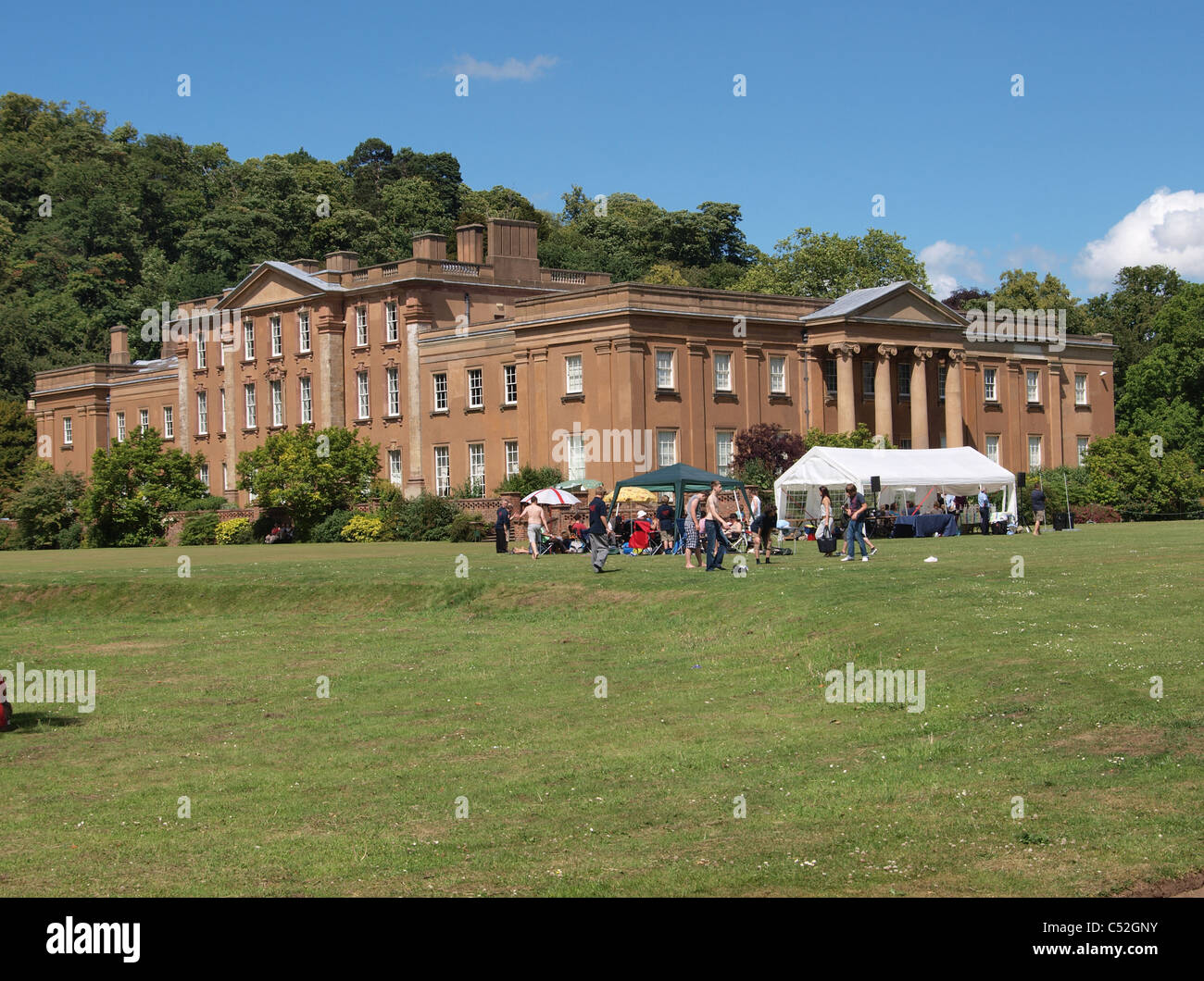 Himley Hall during Forces Day 2011 Stock Photo - Alamy