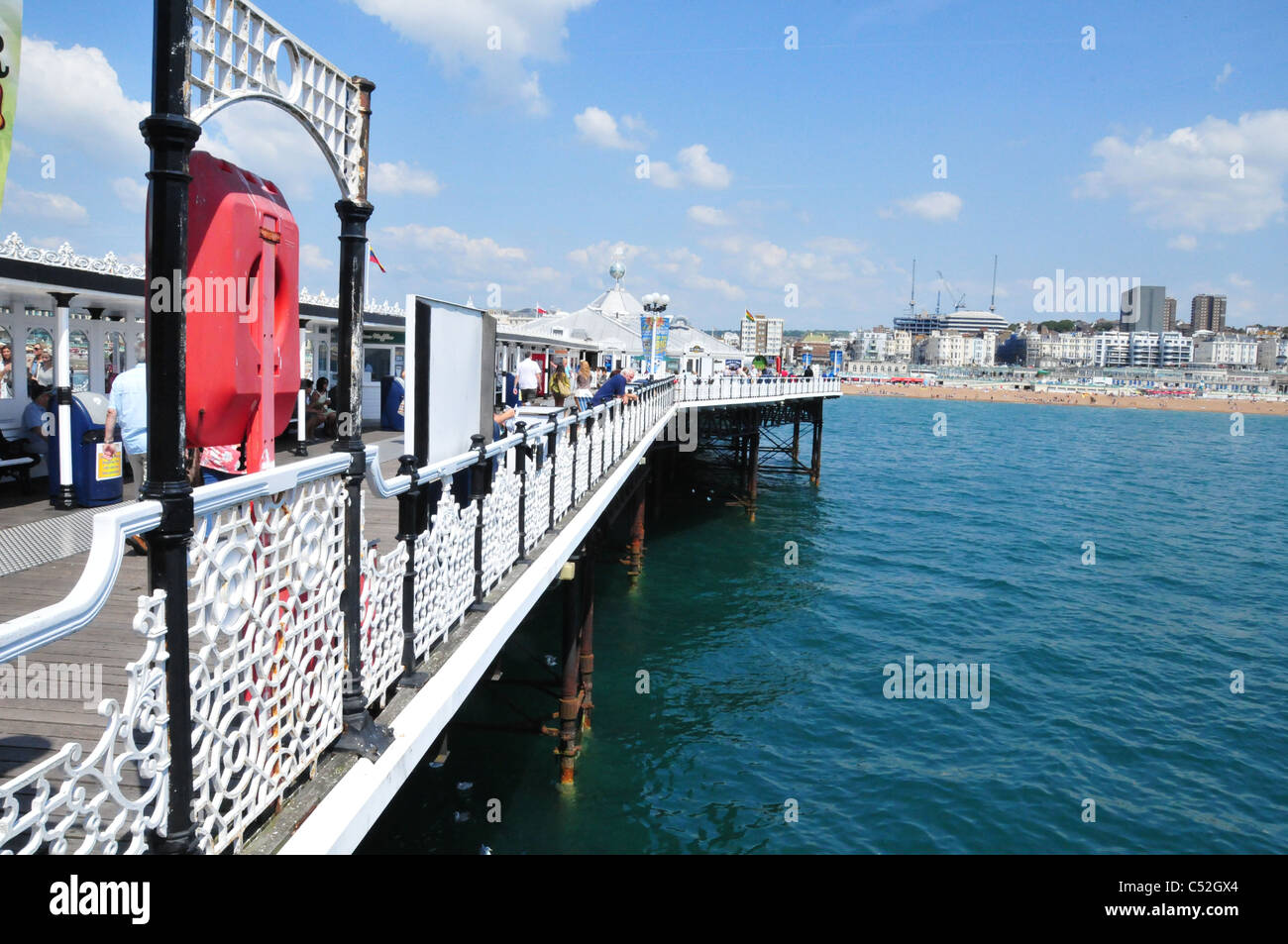 Brighton Pier, Fun Rides Stock Photo - Alamy