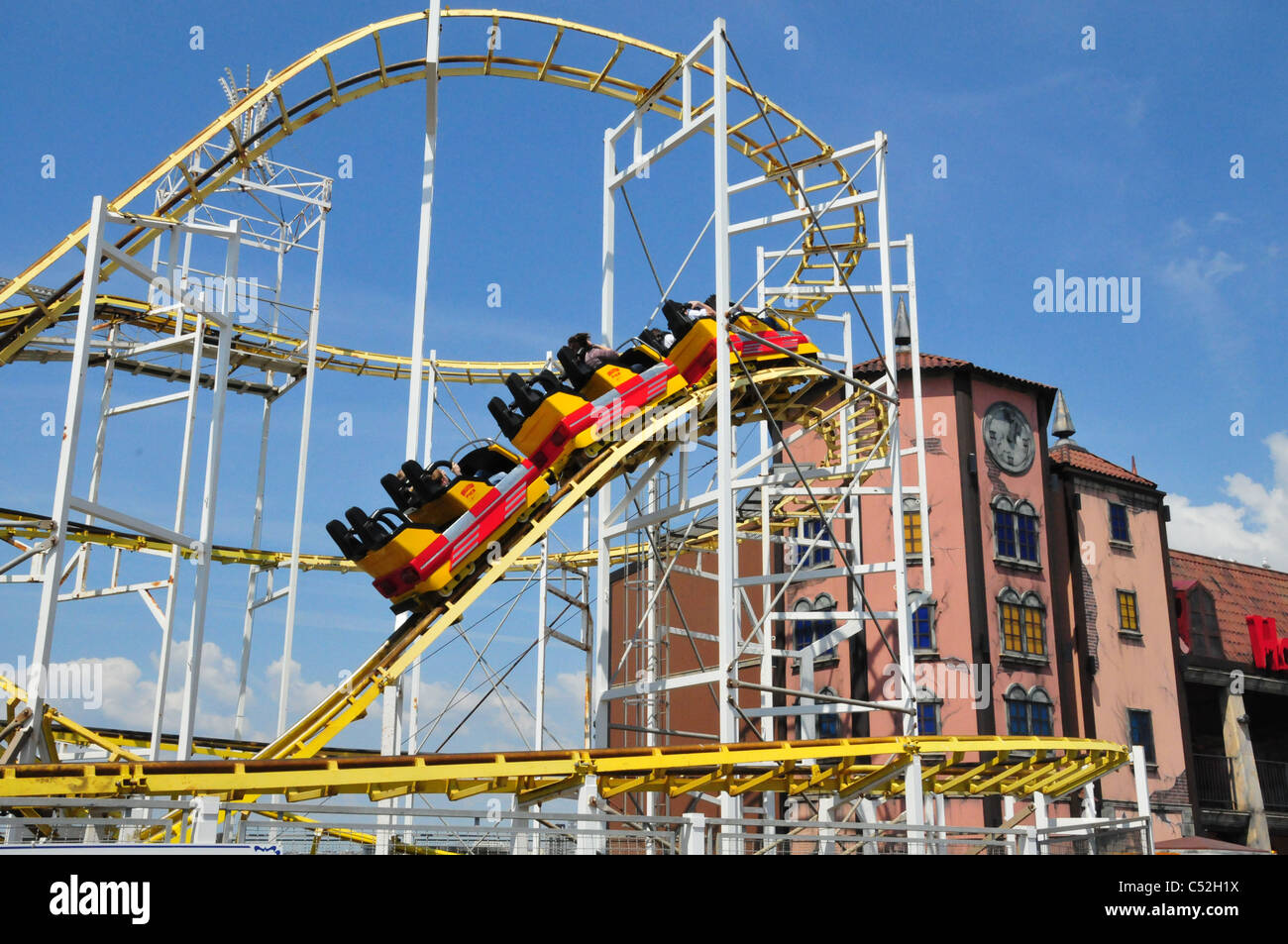 Brighton Pier, Fun Rides Stock Photo - Alamy