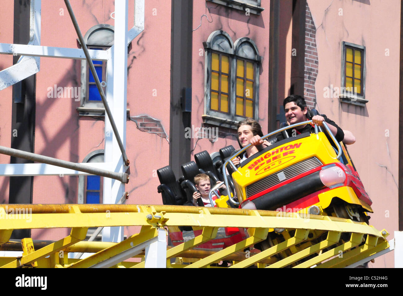 Brighton Pier, Fun Rides Stock Photo - Alamy