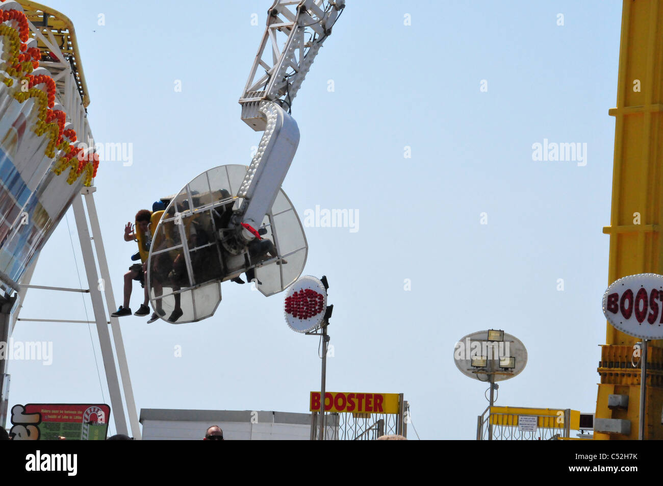 Brighton Pier Funfair Stock Photo - Alamy