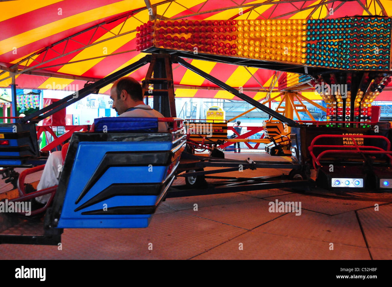 Brighton Pier Funfair Stock Photo - Alamy