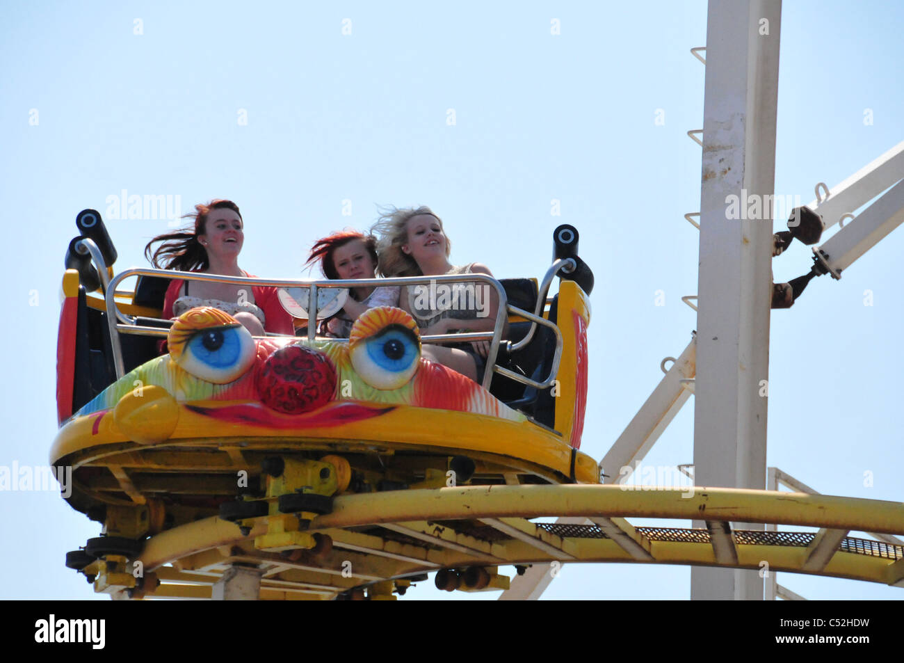 Brighton Pier Funfair Stock Photo - Alamy