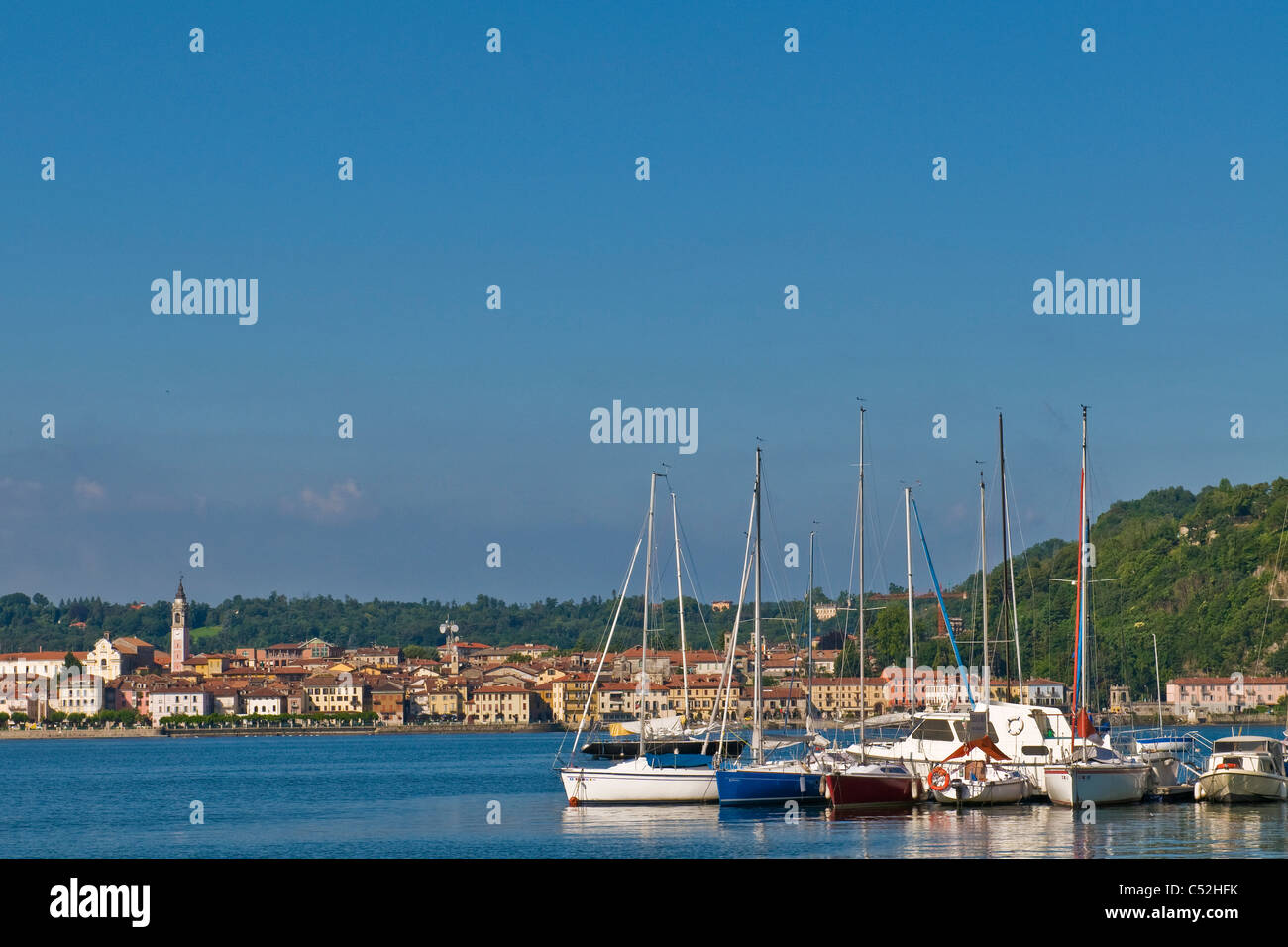 Angera, Lombardy, Italy Stock Photo - Alamy