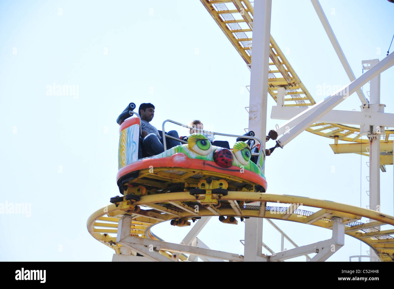 Brighton Pier Funfair Stock Photo - Alamy