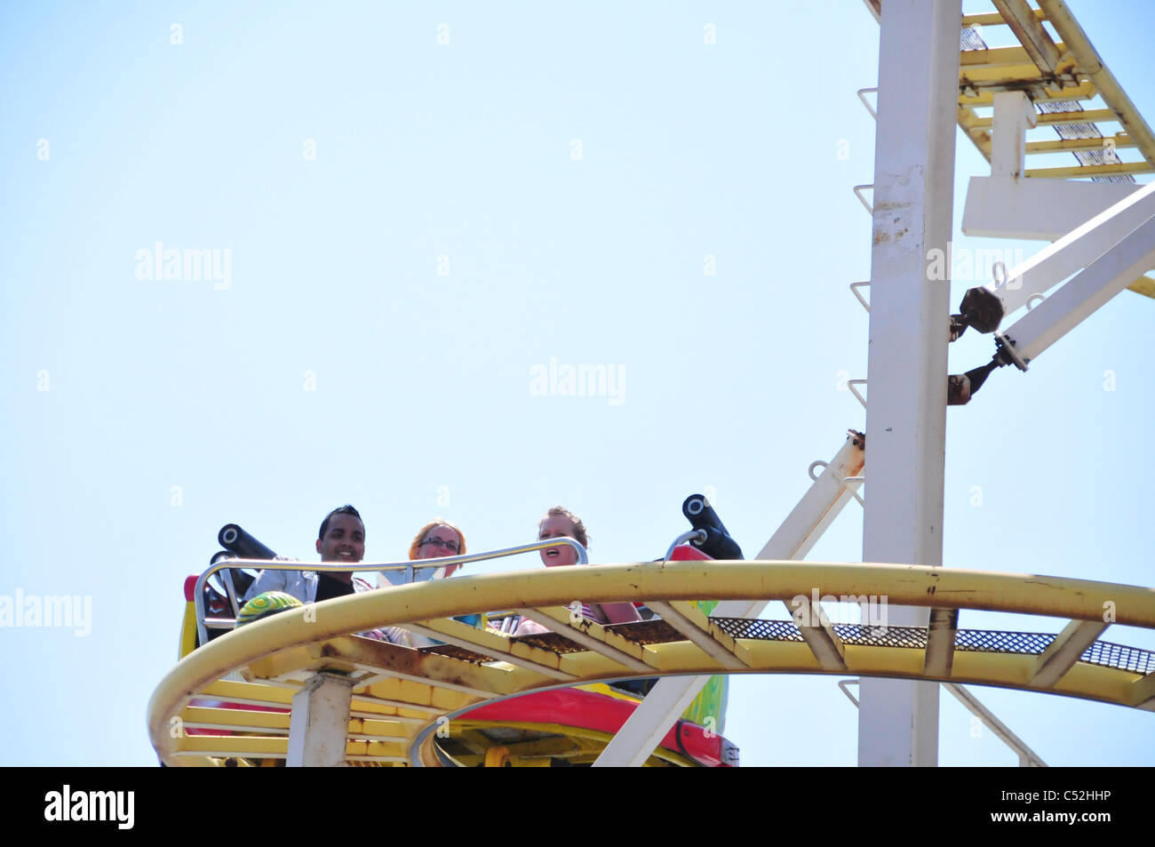 Brighton Pier Funfair Stock Photo - Alamy