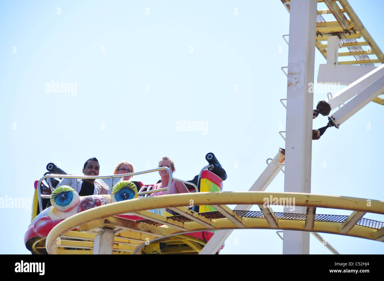 Brighton Pier Funfair Stock Photo - Alamy