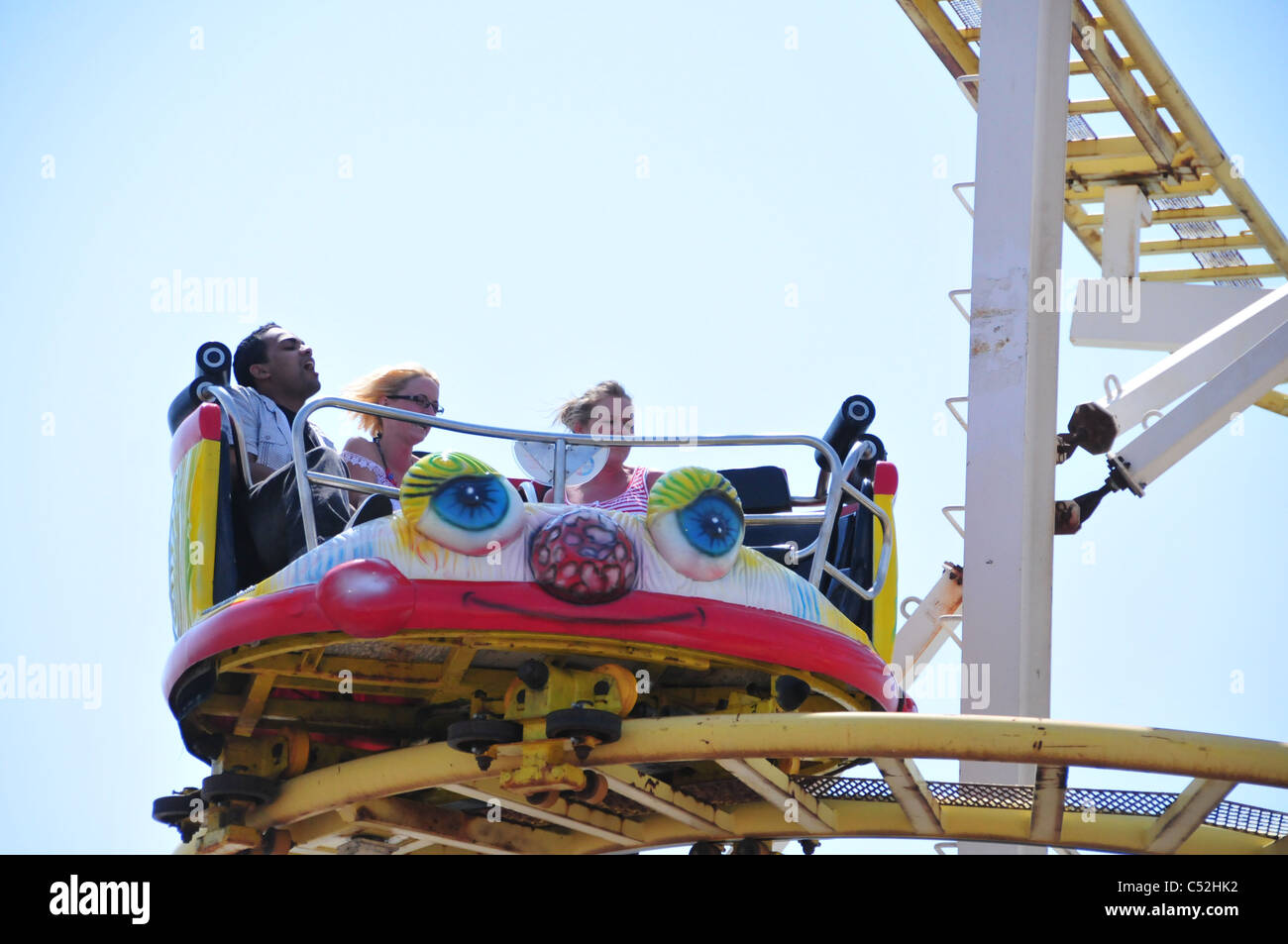 Brighton Pier Funfair Stock Photo - Alamy