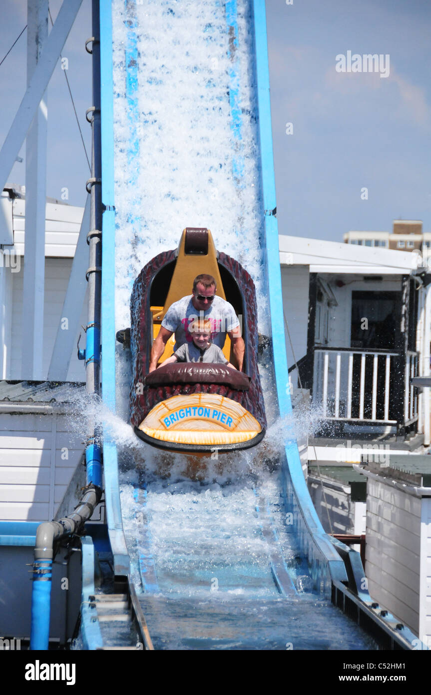 Brighton Pier Funfair Stock Photo - Alamy