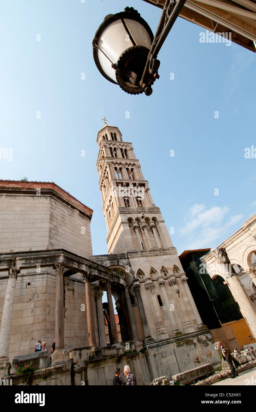 Cathedral of St. Dominius, Split,Middle Dalmatia Stock Photo - Alamy
