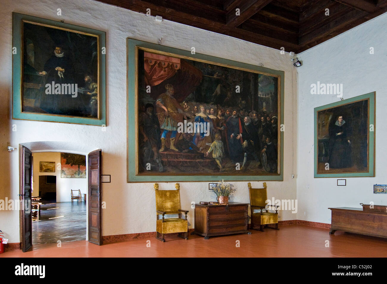 Rocca Borromea, Angera, Lombardy, Italy Stock Photo - Alamy