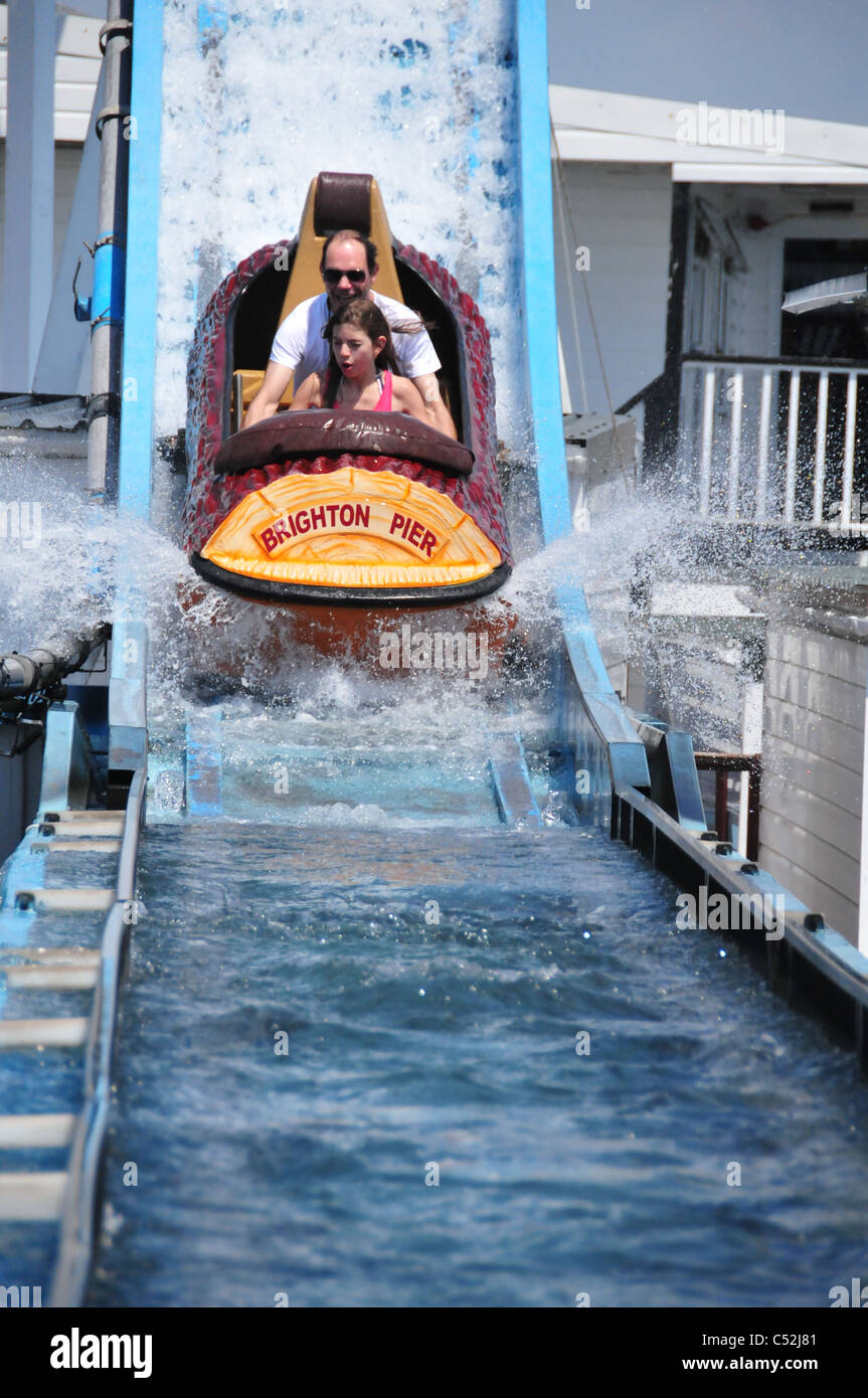 Brighton Pier Funfair Stock Photo - Alamy