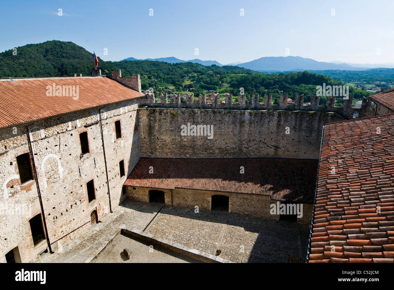 Rocca Borromea, Angera, Lombardy, Italy Stock Photo - Alamy