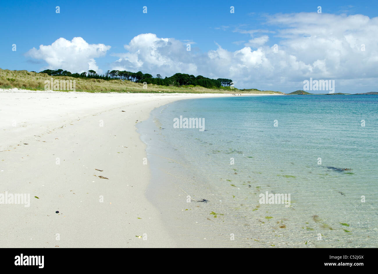 Tresco scilly isles pentle bay hi-res stock photography and images - Alamy