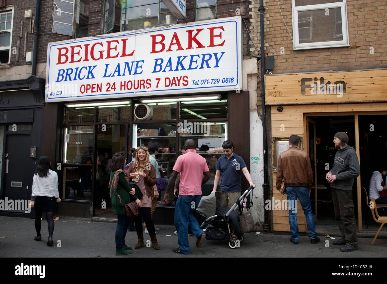Beigel bake brick lane bakery hi-res stock photography and images - Alamy