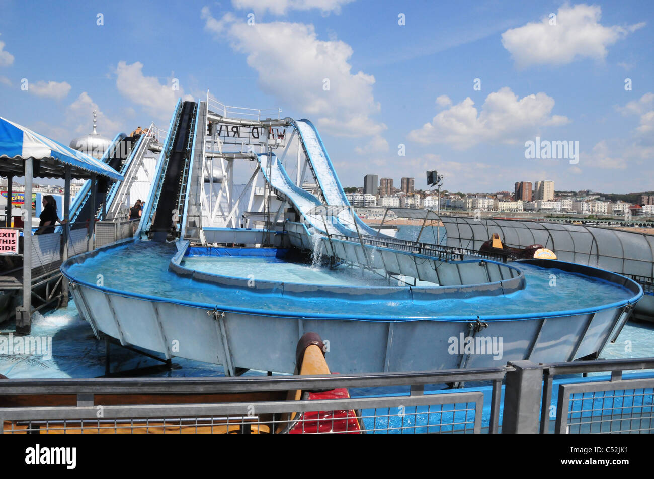 Brighton Pier Funfair Stock Photo - Alamy