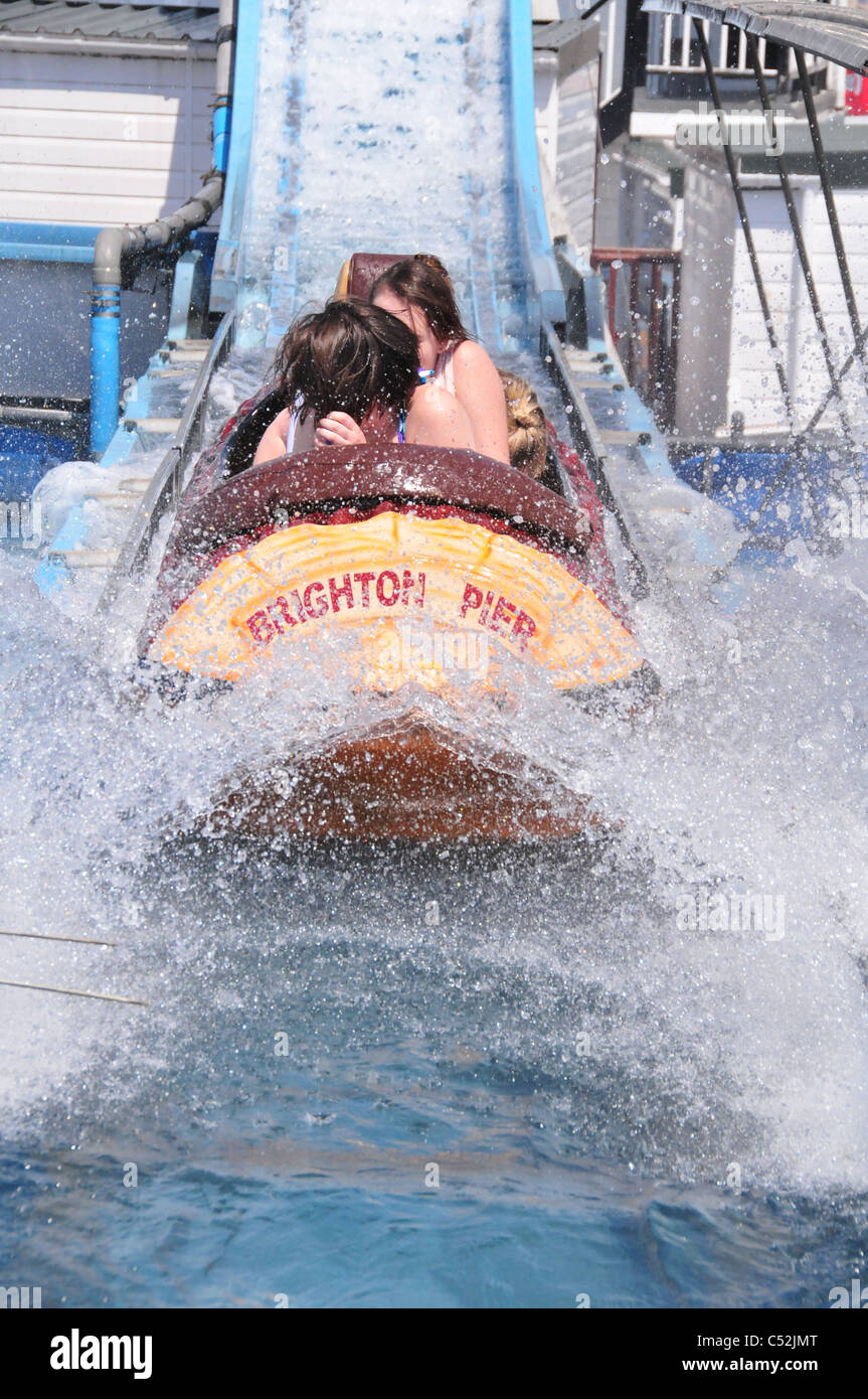 Brighton Pier Funfair Stock Photo - Alamy