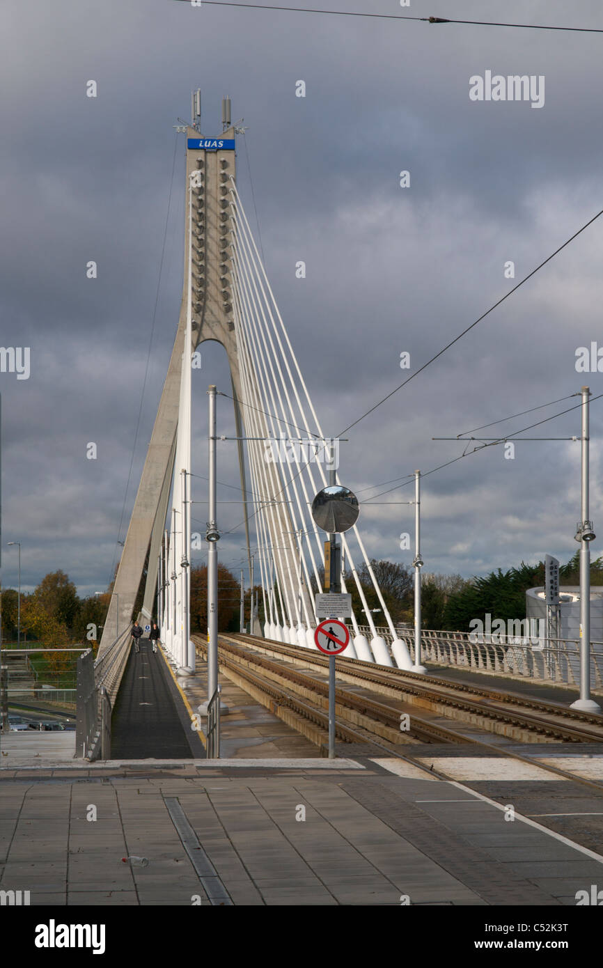 Luas Bridge Dundrum Stock Photo - Alamy