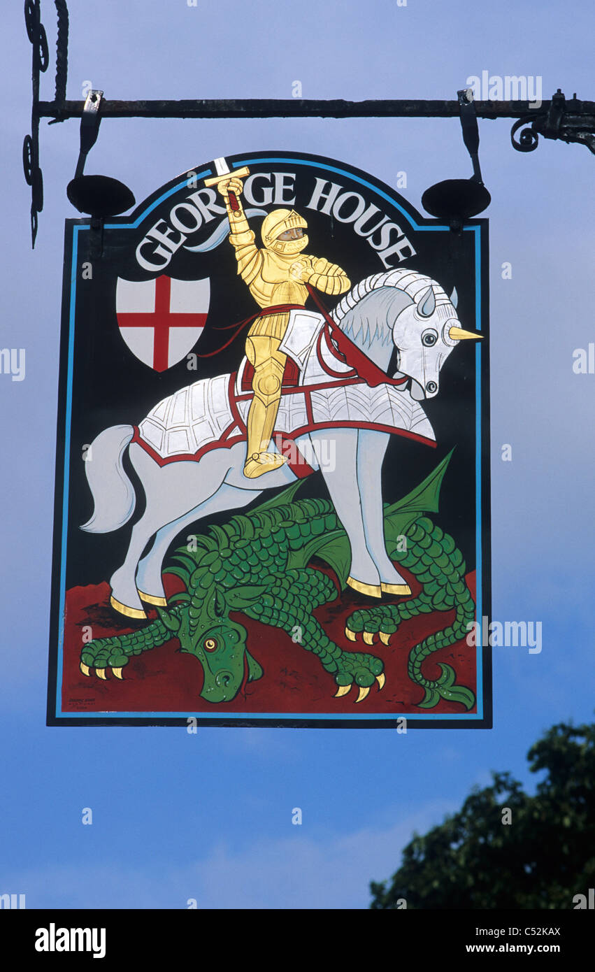Saint george and the dragon hi-res stock photography and images - Alamy