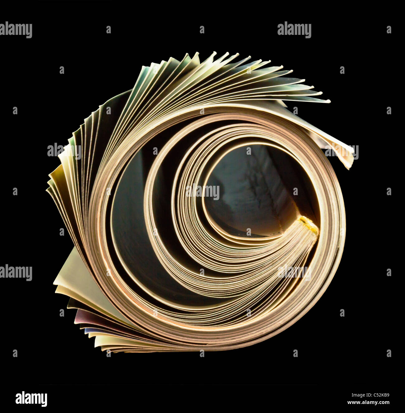 Rolled paper magazine hi-res stock photography and images - Alamy