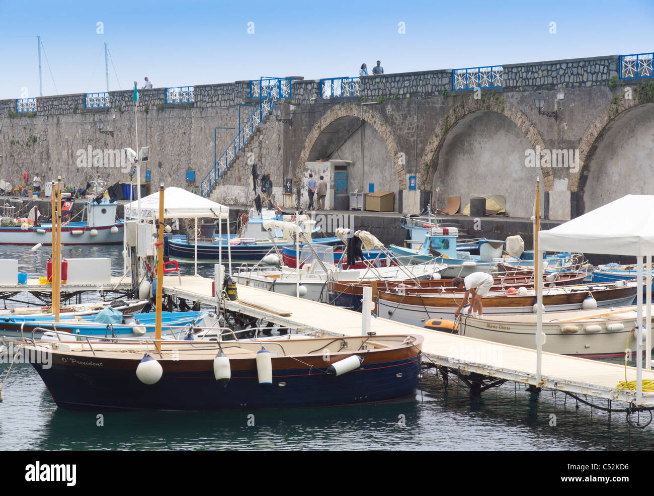 Amalfi, Italy, harbour Stock Photo - Alamy