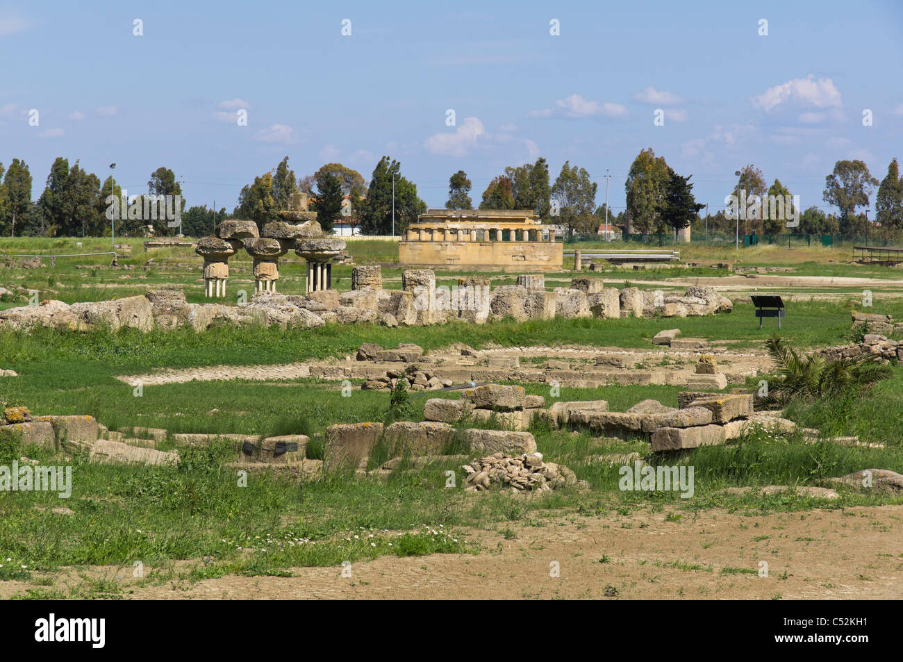 Archaeological metaponto hi-res stock photography and images - Alamy
