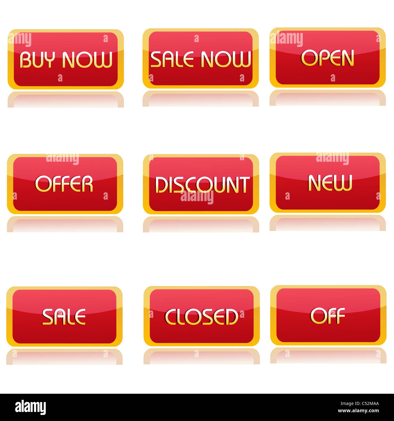 illustration of shopping texts Stock Photo - Alamy