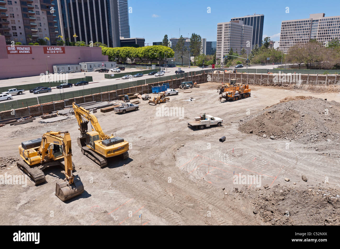 Large construction site hi-res stock photography and images - Alamy