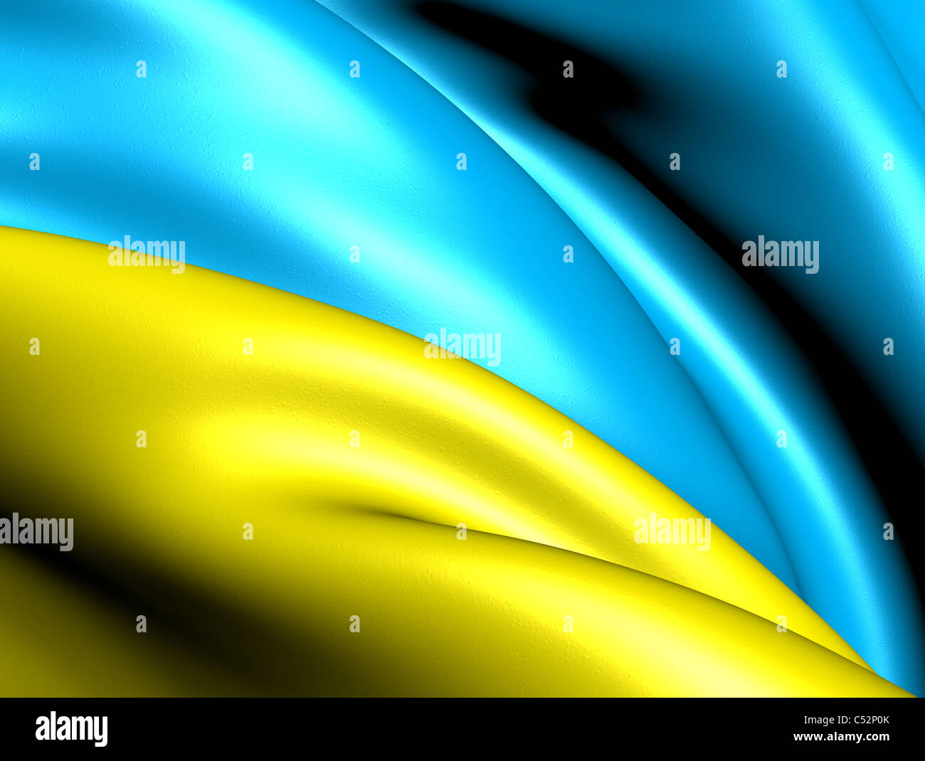 Flag of Ukraine. Close up Stock Photo - Alamy
