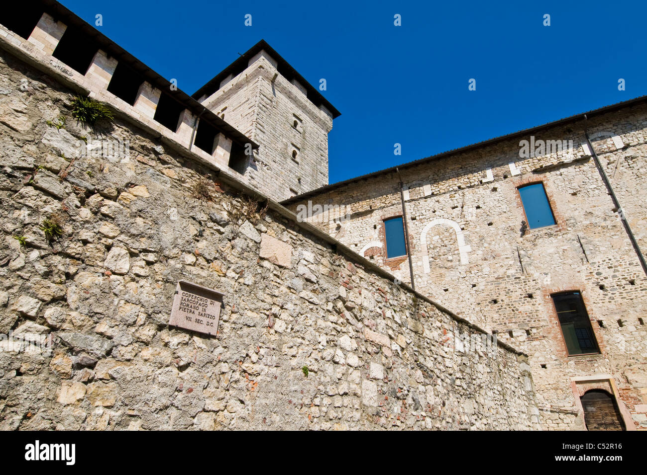 Rocca Borromea, Angera, Lombardy, Italy Stock Photo - Alamy