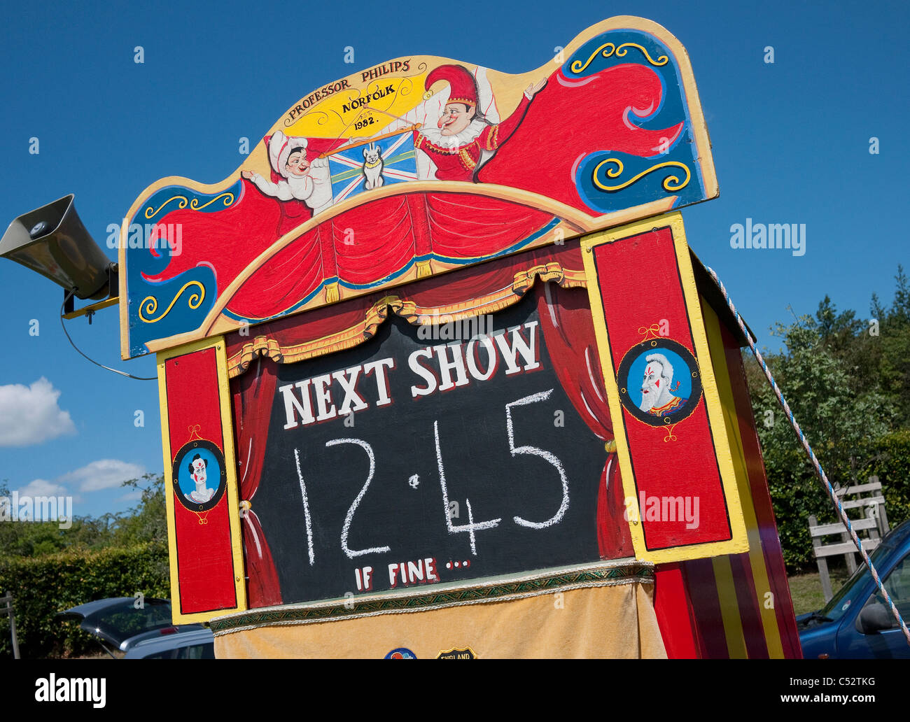 punch and judy show Stock Photo - Alamy