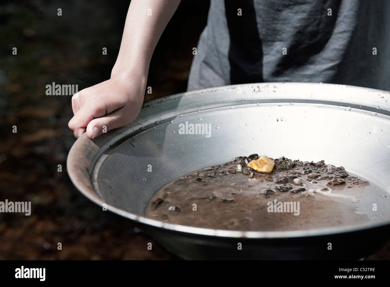 Gold panning hi-res stock photography and images - Alamy
