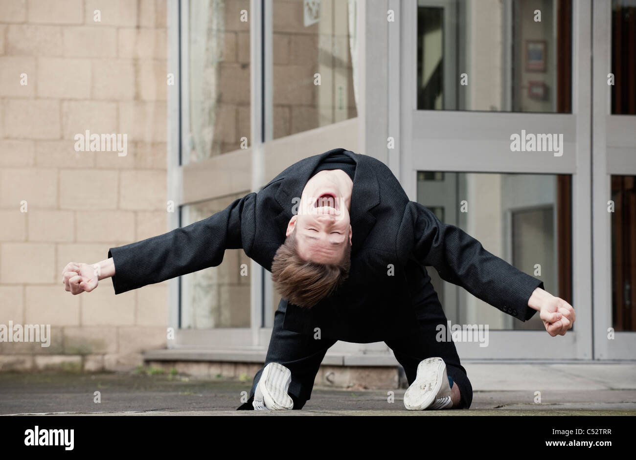 Man celebrate outside hi-res stock photography and images - Alamy