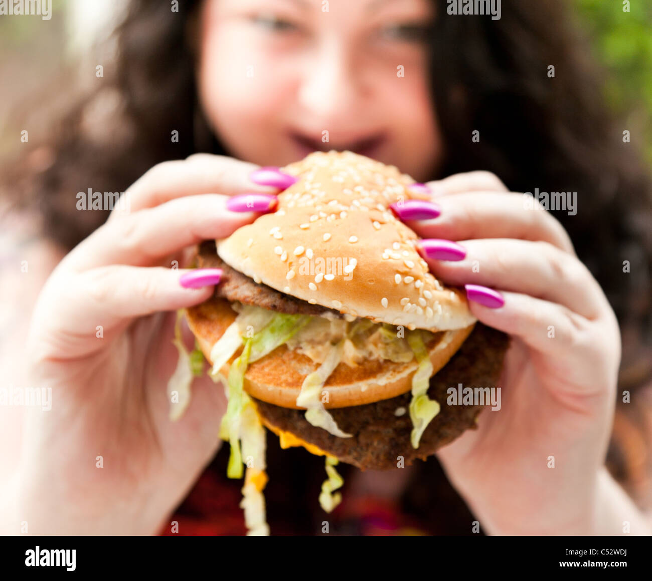 Obese woman hi-res stock photography and images - Alamy