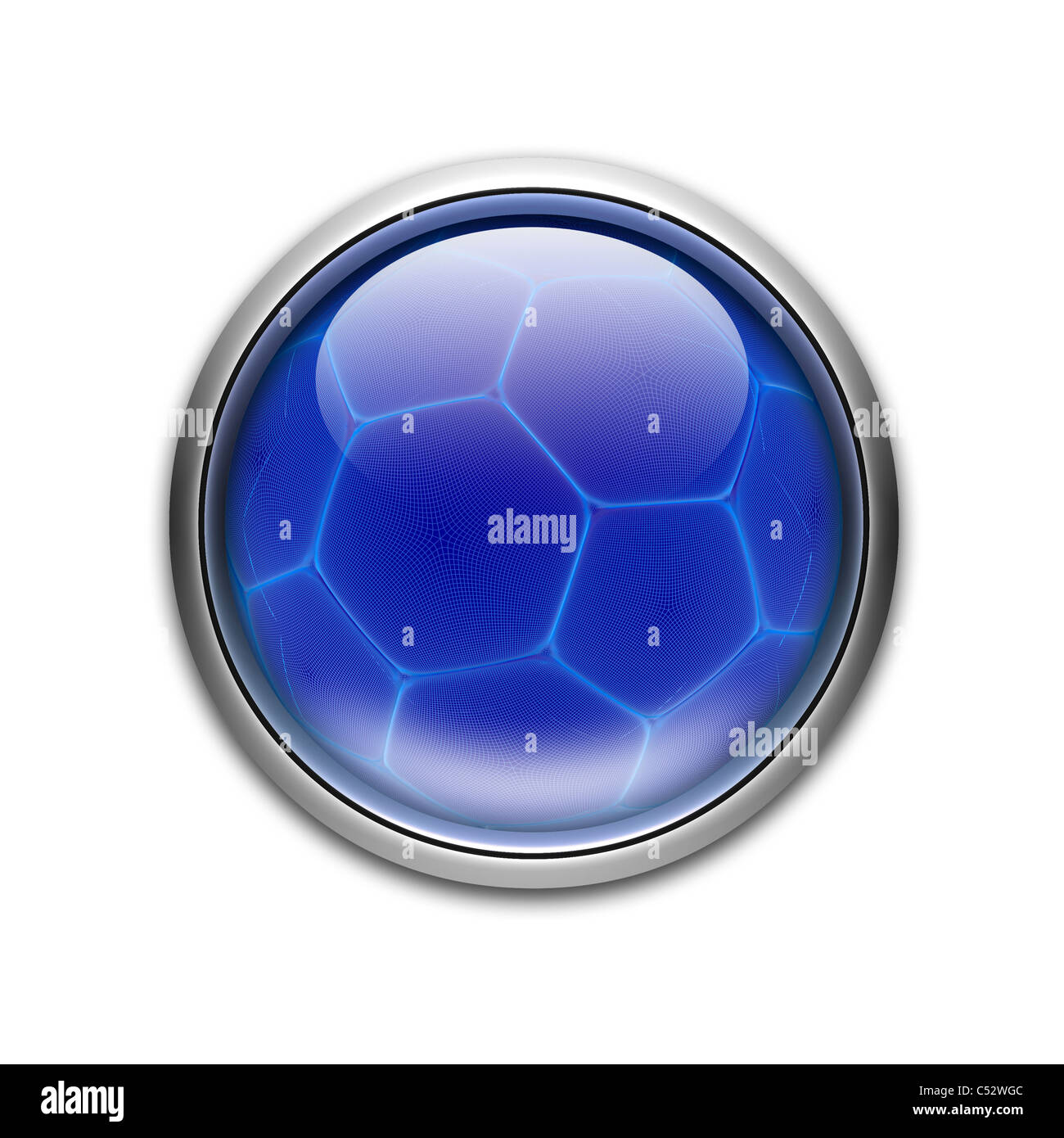 Foot ball soccer symbol logo icon Stock Photo - Alamy