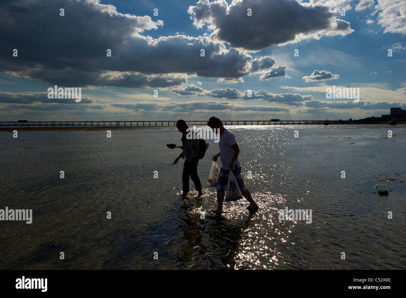 Chinese cockle pickers hi-res stock photography and images - Alamy