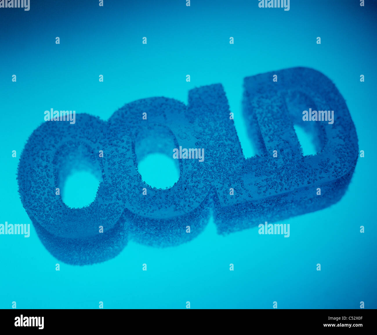 Ice blue 3d letters hi-res stock photography and images - Alamy
