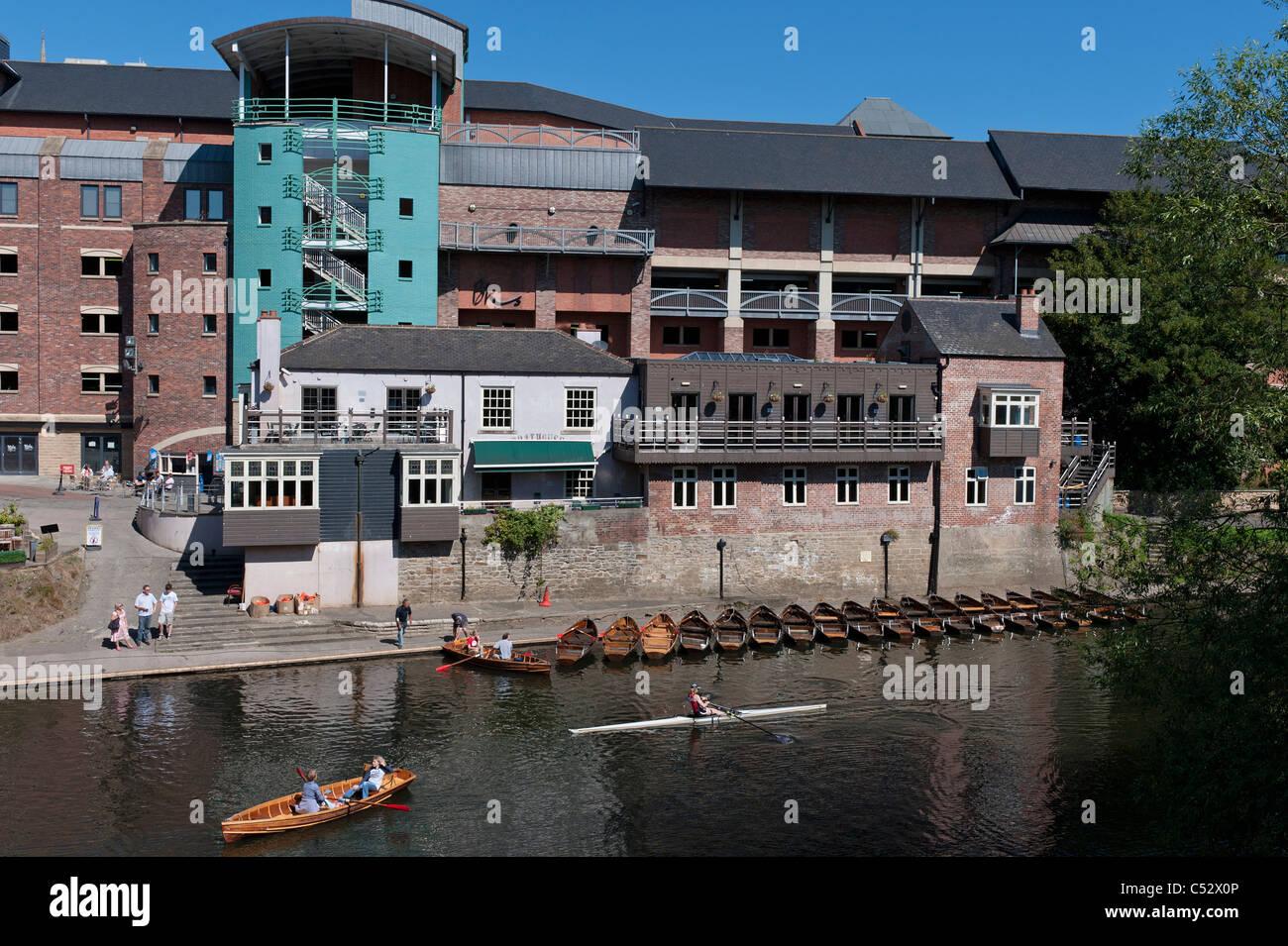 The River Wear Durham Stock Photo - Alamy