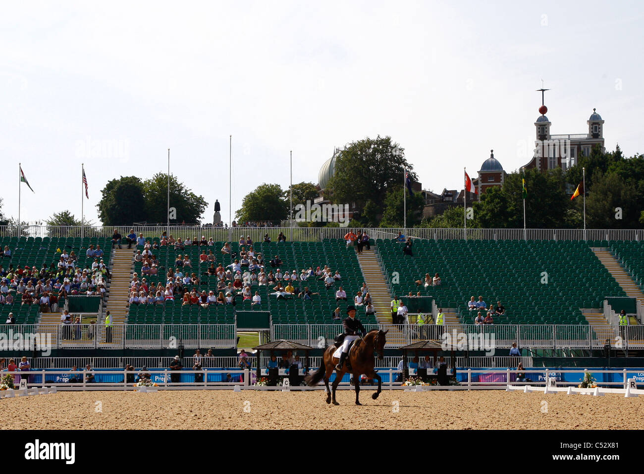 The London 2012 Olympic test equestrian test event, held in The Royal ...