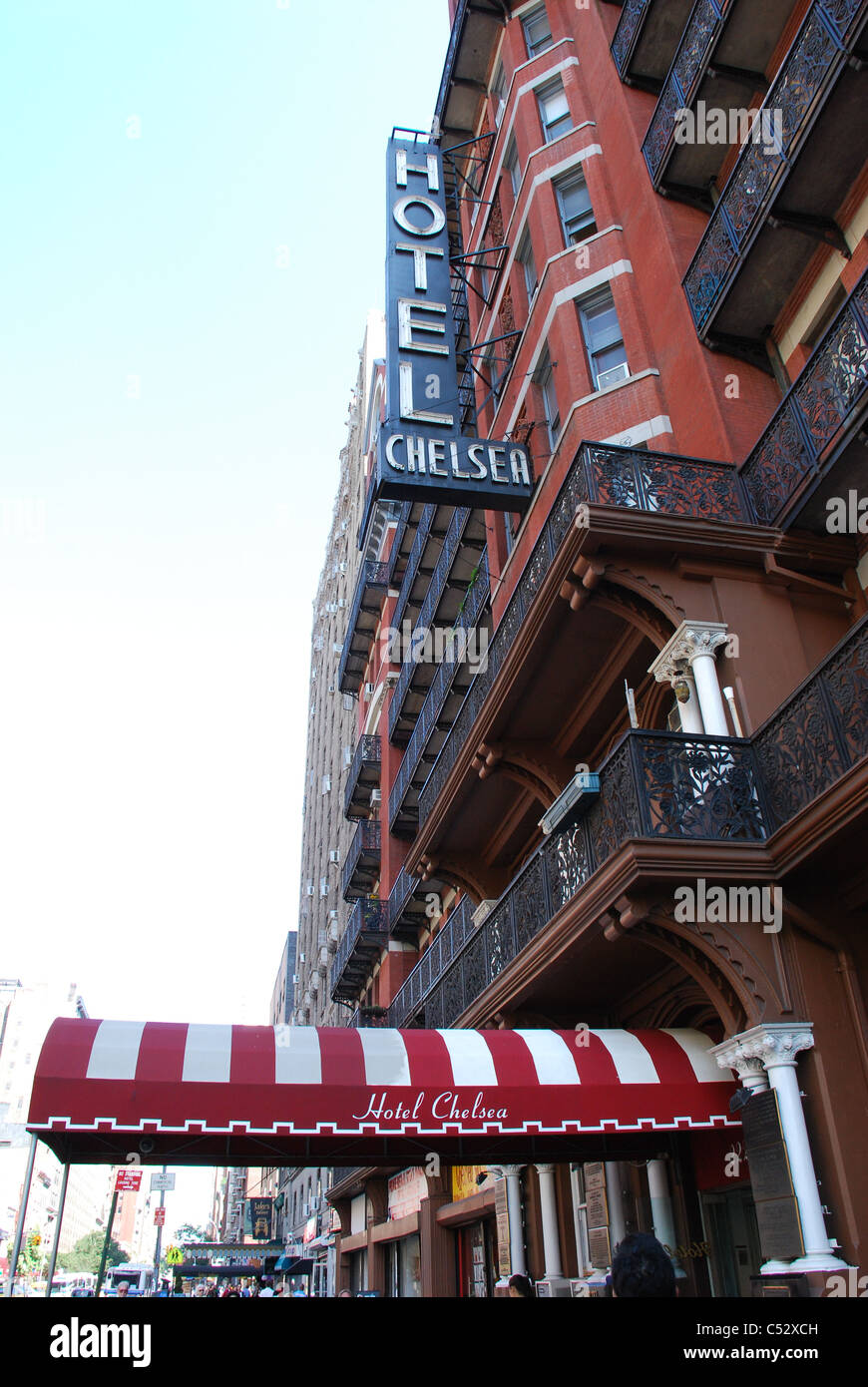 Chelsea hotel new york hi-res stock photography and images - Alamy